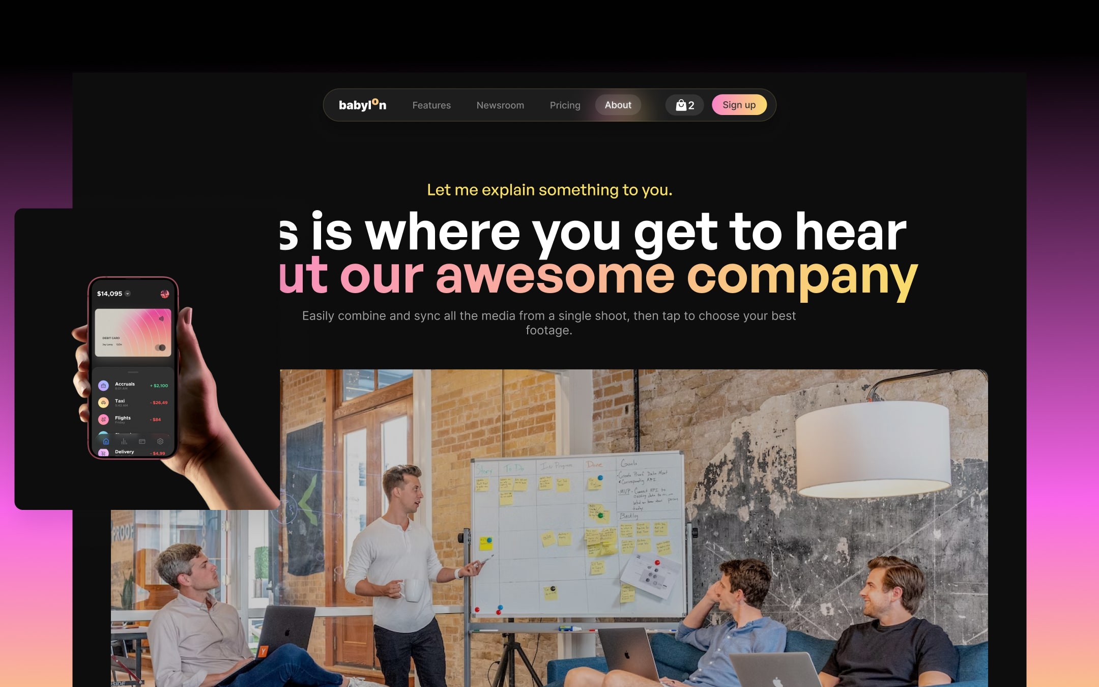 Babylon - SaaS Webflow Template | Wedoflow